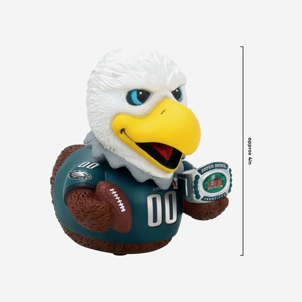 Swoop Philadelphia Eagles Super Bowl LIX Champions Bobble Duck Mascot FOCO