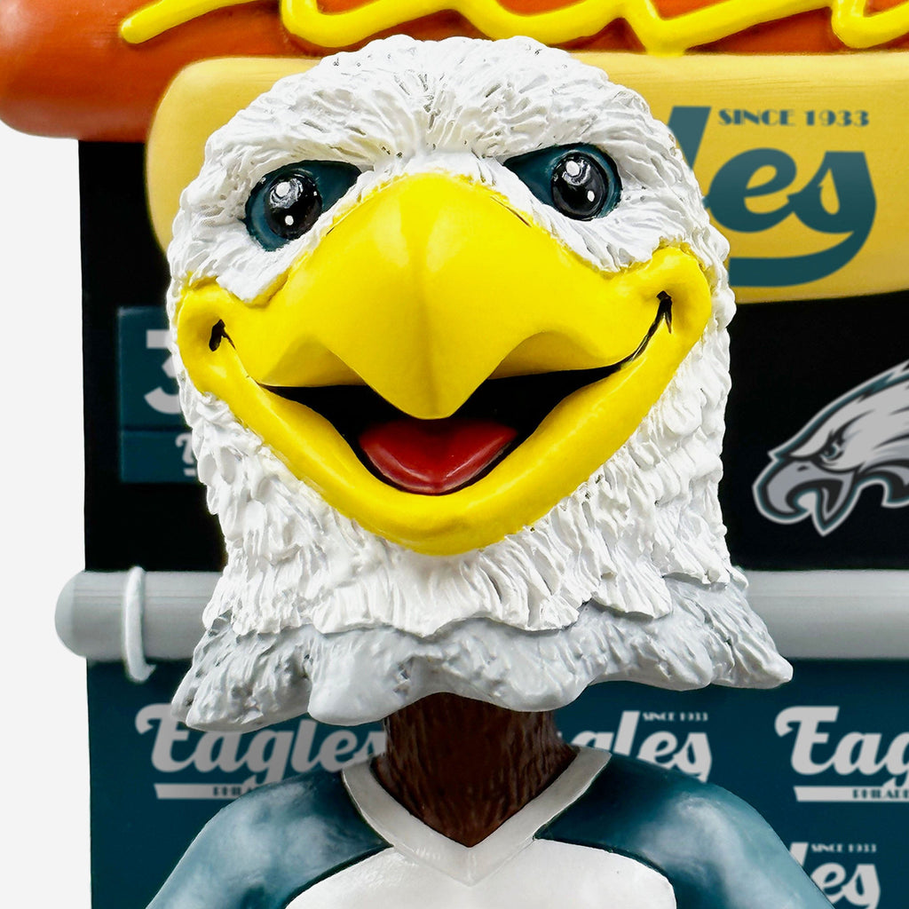 Swoop Philadelphia Eagles Hot Dog Eating Contest Mascot Bobblehead FOCO