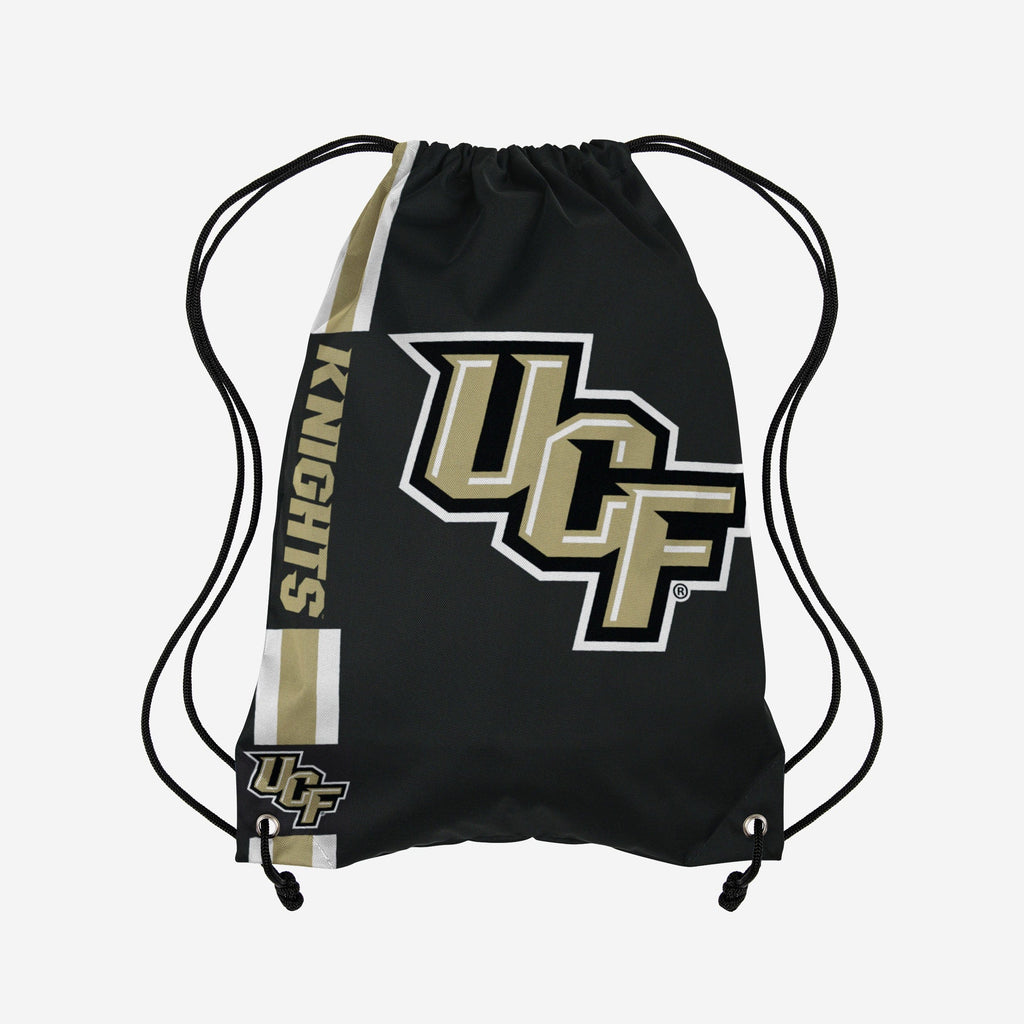 UCF Knights Big Logo Side Stripe Drawstring Backpack FOCO