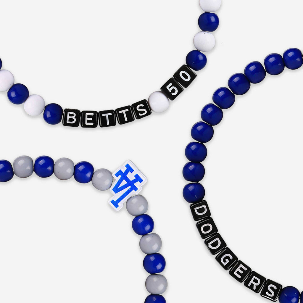 Clayton Kershaw & Mookie Betts Los Angeles Dodgers 3 Pack Player Beade FOCO