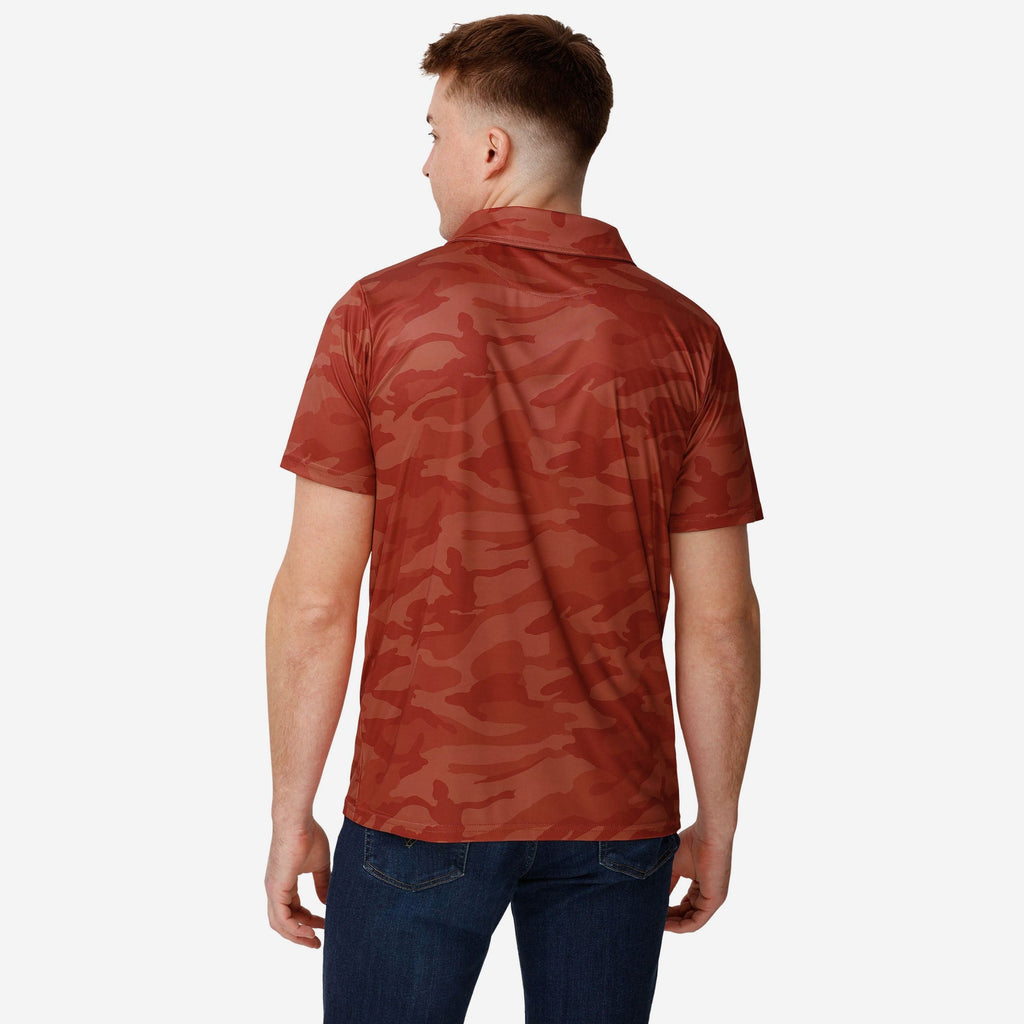 Oklahoma Sooners Color Camo Polyester Polo FOCO