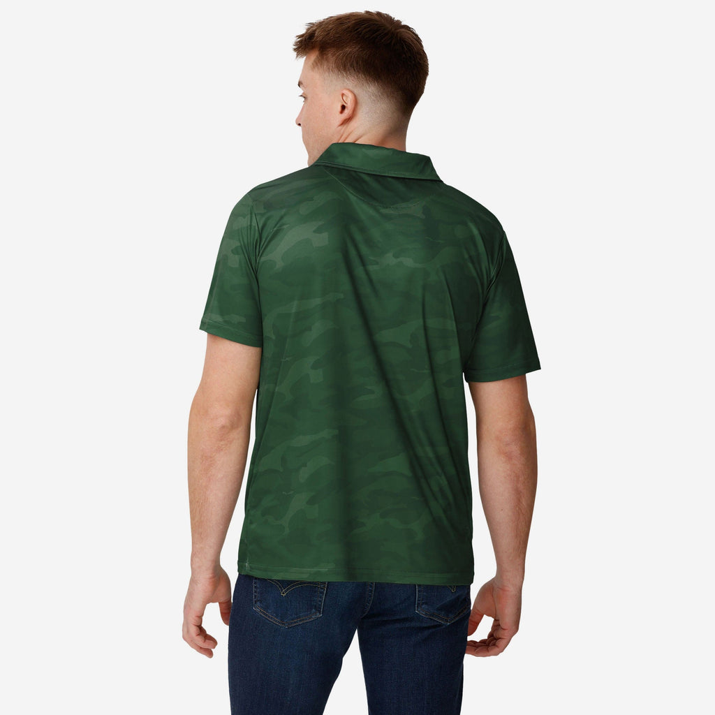 New York Jets Color Camo Polyester Polo FOCO
