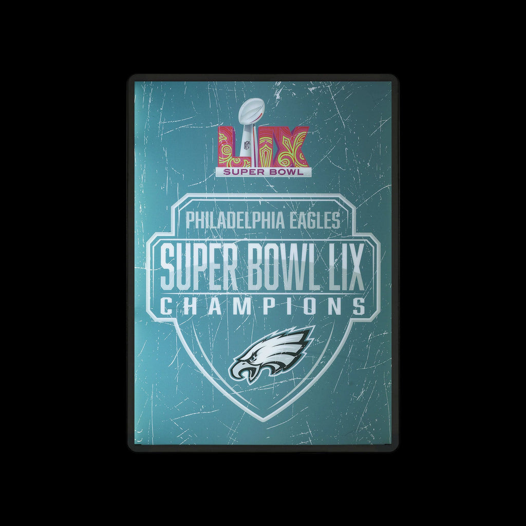 Philadelphia Eagles Super Bowl LIX Champions Big Logo Backlit Sign FOCO