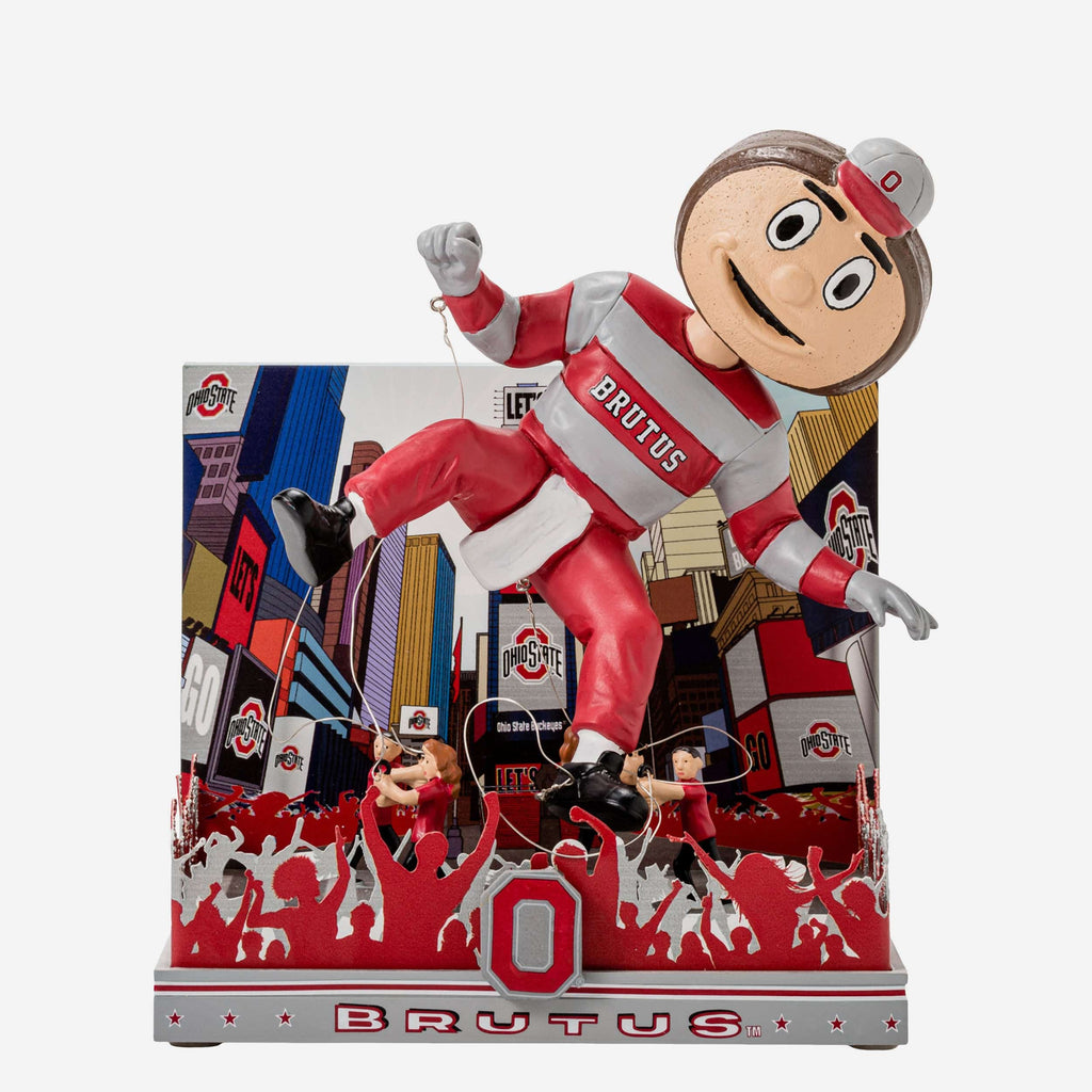 Brutus Buckeye Ohio State Buckeyes Thanksgiving Mascot Bobblehead FOCO