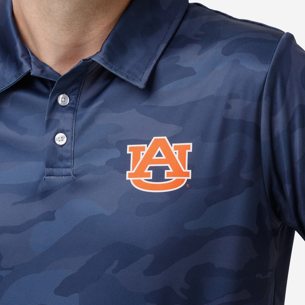 Auburn Tigers Color Camo Polyester Polo FOCO