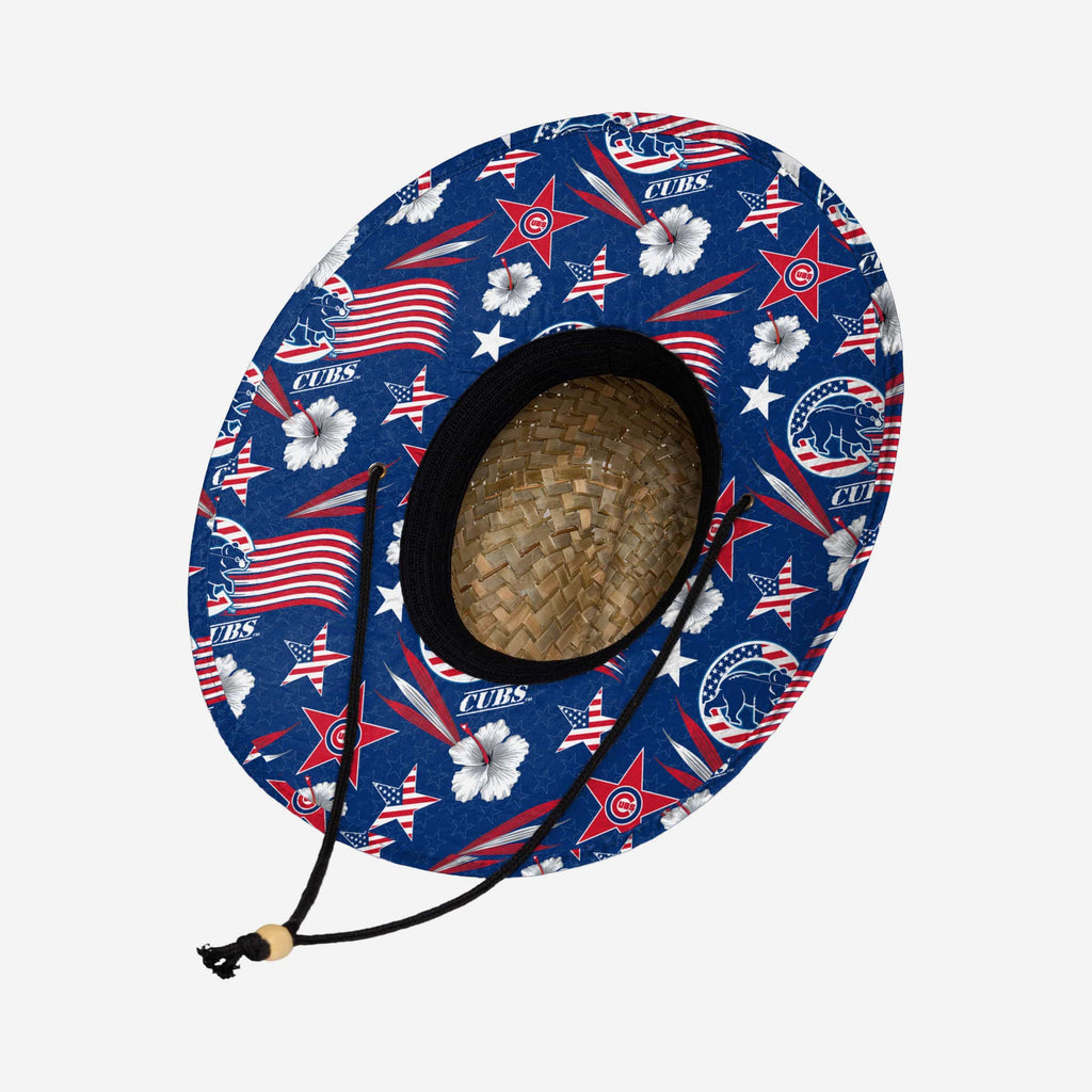 Chicago Cubs Americana Straw Hat FOCO