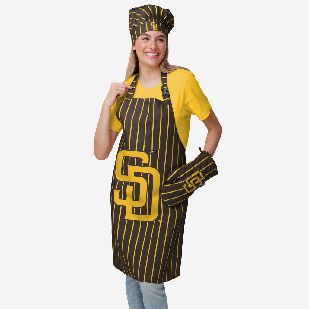San Diego Padres Pinstripe Apron FOCO