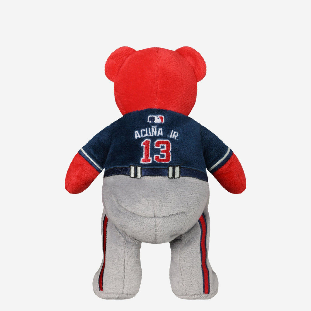 Ronald Acuna Jr Atlanta Braves Team Beans Embroidered Player Bear FOCO