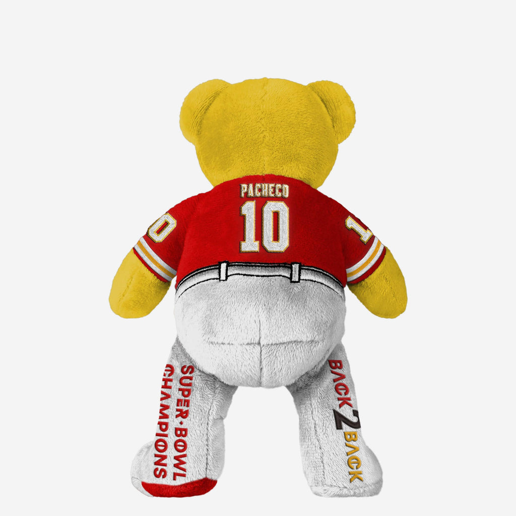 Isiah Pacheco Kansas City Chiefs Super Bowl LVIII Champions Team Beans FOCO