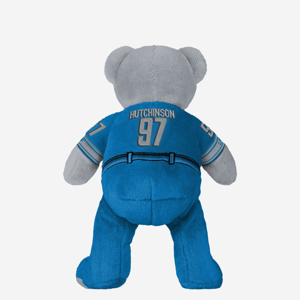 Aidan Hutchinson Detroit Lions Team Beans Embroidered Player Bear FOCO
