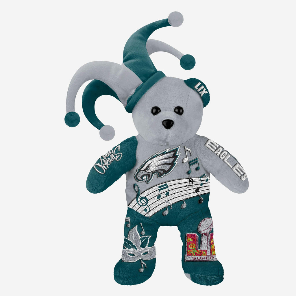 Philadelphia Eagles Jester NFC Super Bowl LIX Bound Team Beans Embroid FOCO