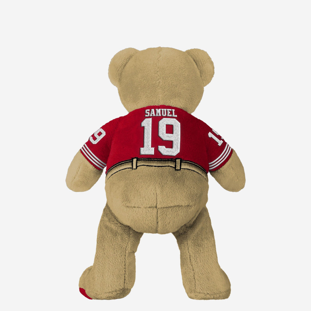 Deebo Samuel San Francisco 49ers Team Beans Embroidered Player Bear FOCO
