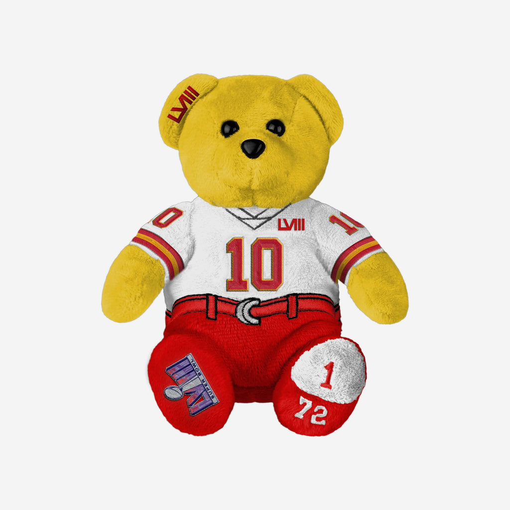 Isiah Pacheco Kansas City Chiefs Super Bowl LVIII White Uniform Team B FOCO
