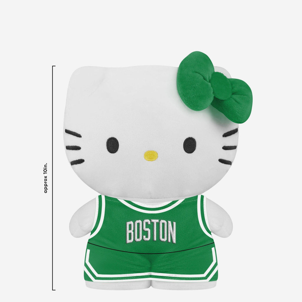 Boston Celtics Team Color Bow Hello Kitty® Jersey Plush FOCO