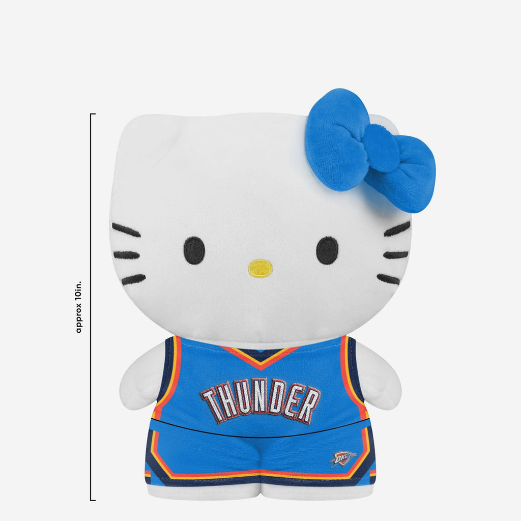 Oklahoma City Thunder Team Color Bow Hello Kitty® Jersey Plush FOCO