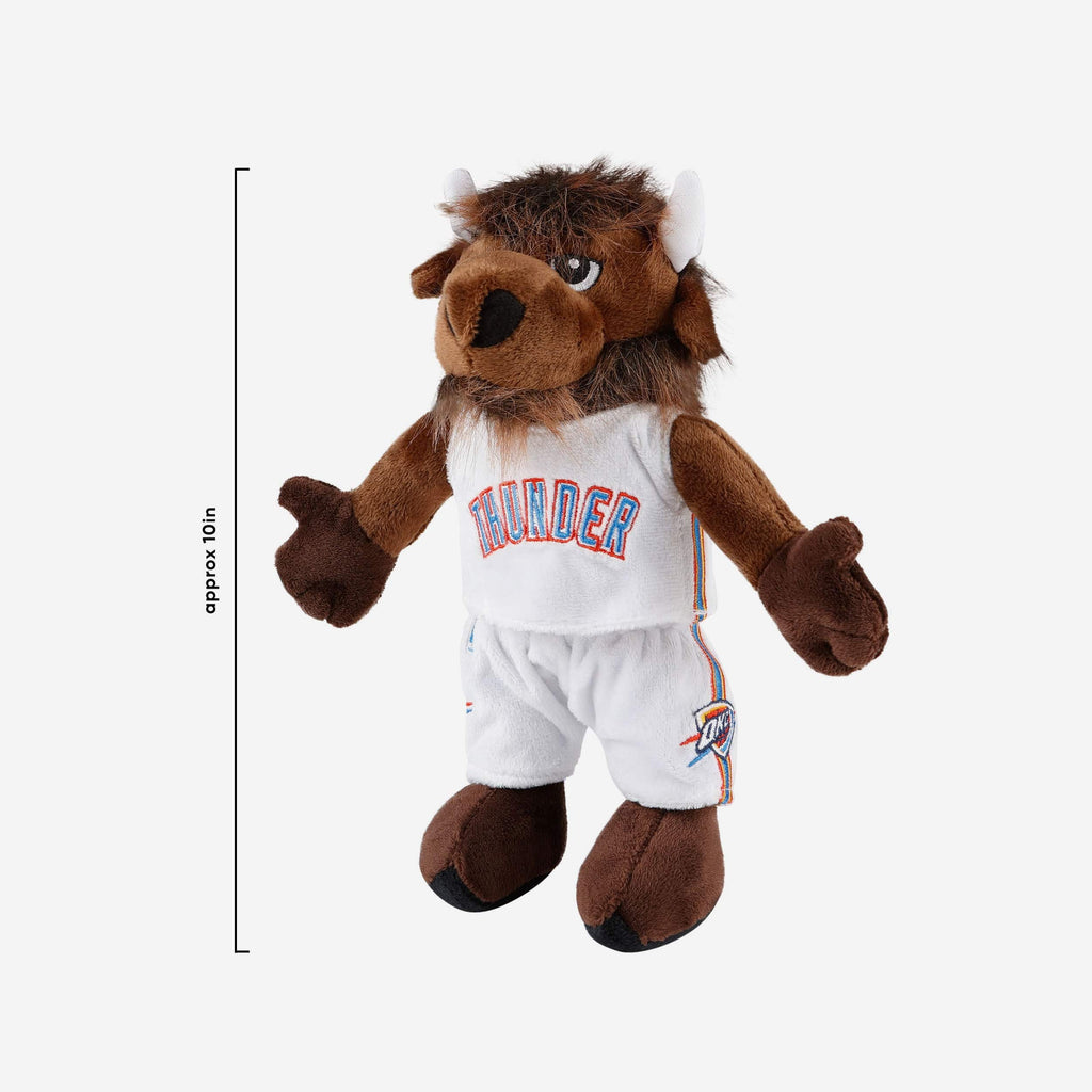 Rumble the Bison Oklahoma City Thunder Small Plush Mascot FOCO