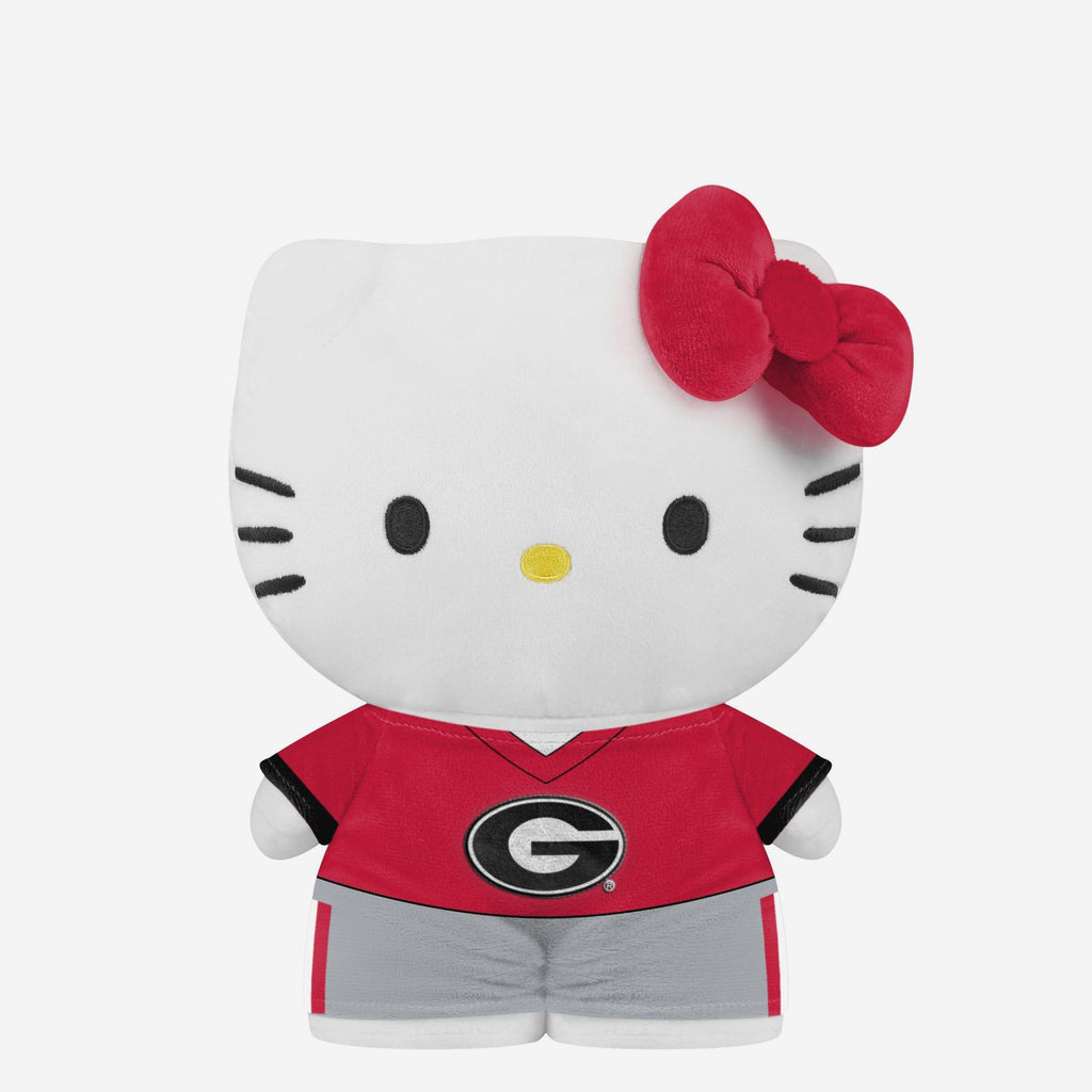 Georgia Bulldogs Team Color Bow Hello Kitty® Jersey Plush FOCO
