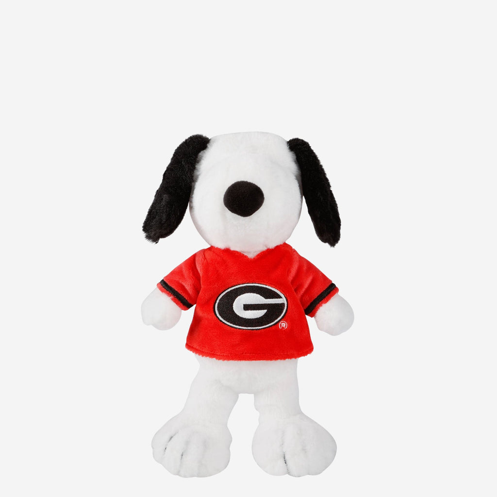 Georgia Bulldogs Snoopy Peanuts Team Jersey Plush FOCO