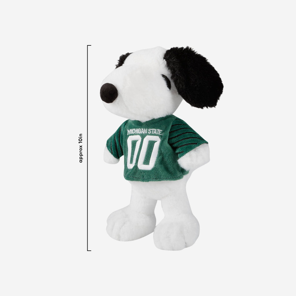 Michigan State Spartans Snoopy Peanuts Team Jersey Plush FOCO