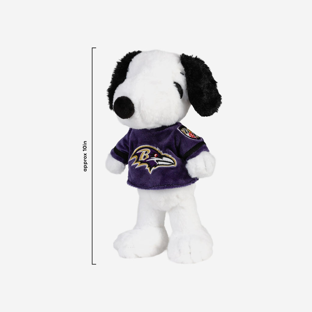 Baltimore Ravens Snoopy Peanuts Team Jersey Plush FOCO