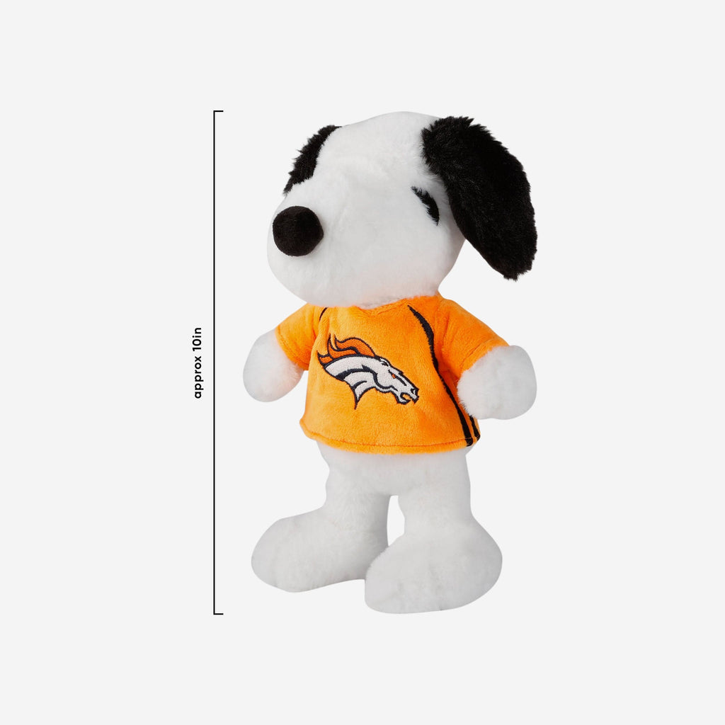 Denver Broncos Snoopy Peanuts Team Jersey Plush FOCO