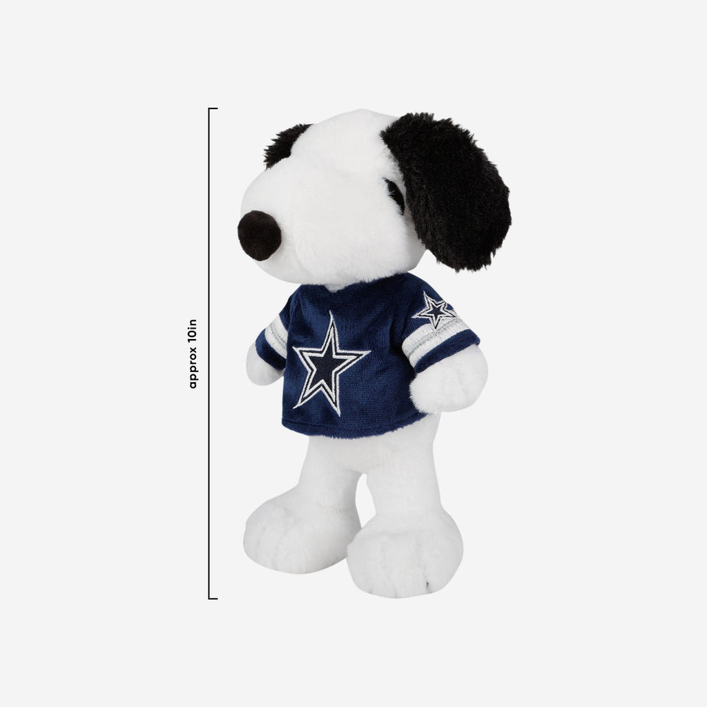 Dallas Cowboys Snoopy Peanuts Team Jersey Plush FOCO