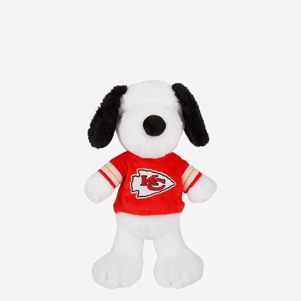 Kansas City Chiefs Snoopy Peanuts Team Jersey Plush FOCO