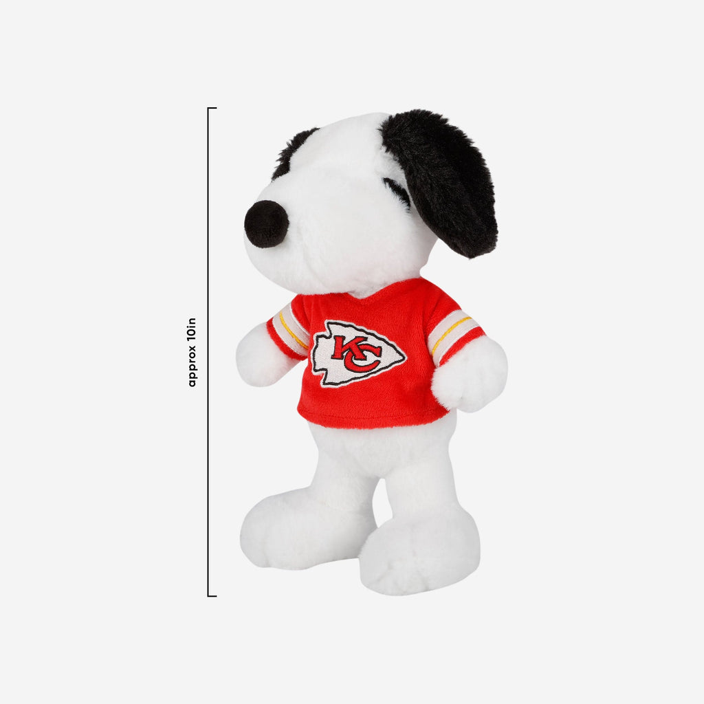 Kansas City Chiefs Snoopy Peanuts Team Jersey Plush FOCO