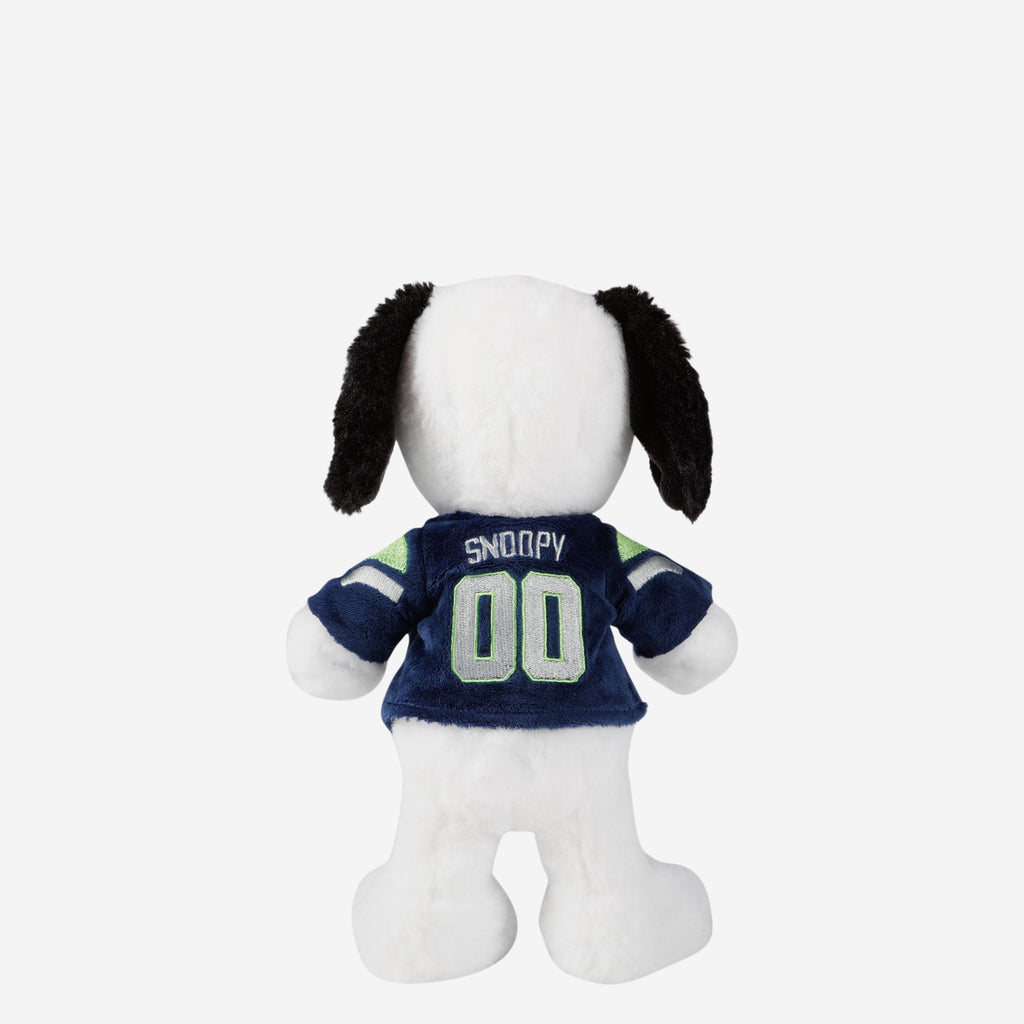Seattle Seahawks Snoopy Peanuts Team Jersey Plush FOCO