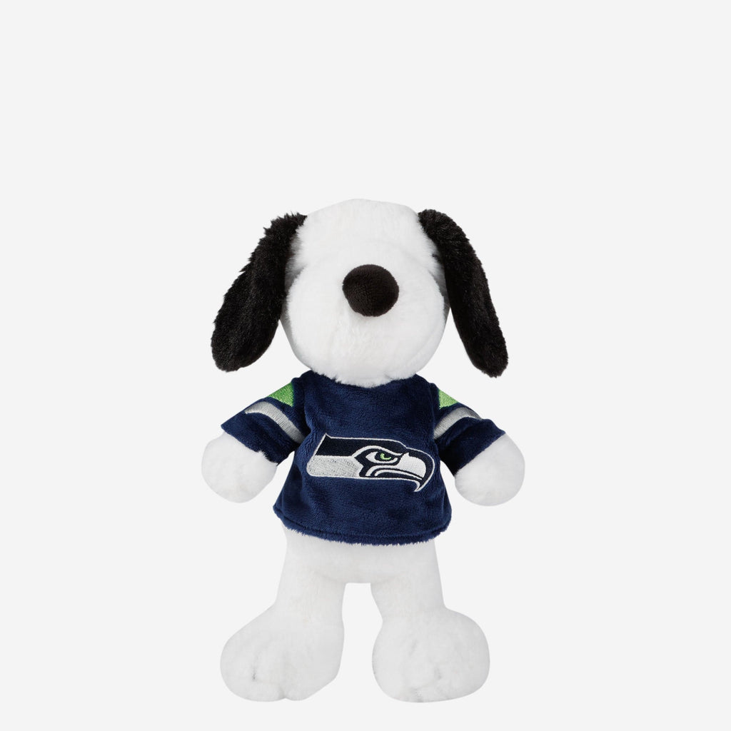 Seattle Seahawks Snoopy Peanuts Team Jersey Plush FOCO