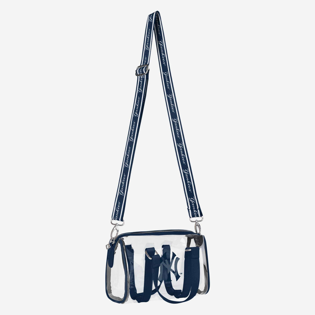 New York Yankees Clear Barrel Bag FOCO