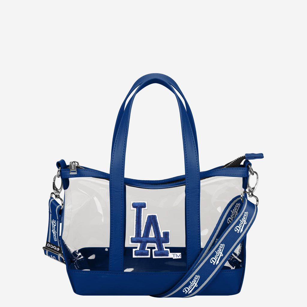 Los Angeles Dodgers Clear Crossbody Mini Tote Bag FOCO