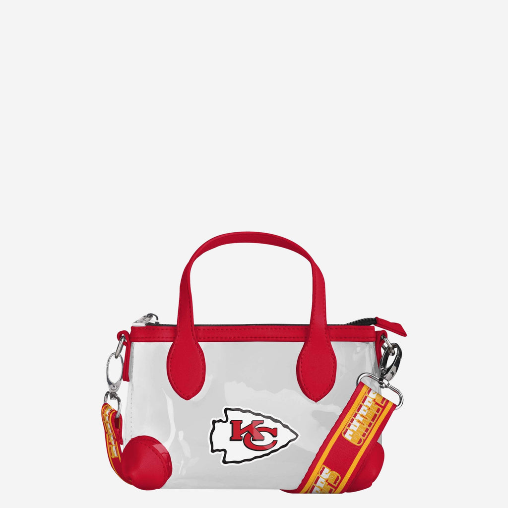Kansas City Chiefs Big Logo Clear Crossbody Mini Purse FOCO