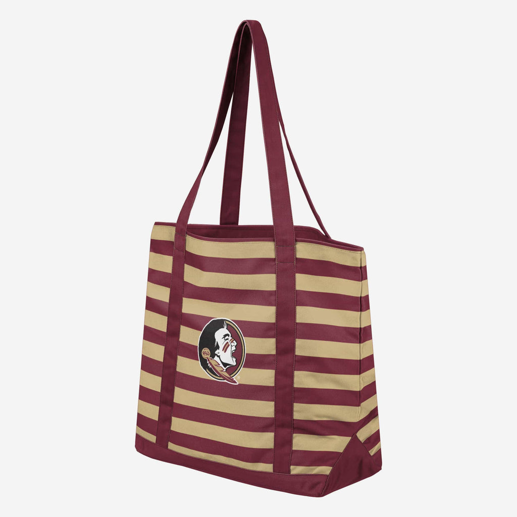 Florida State Seminoles Team Stripe Canvas Tote Bag FOCO