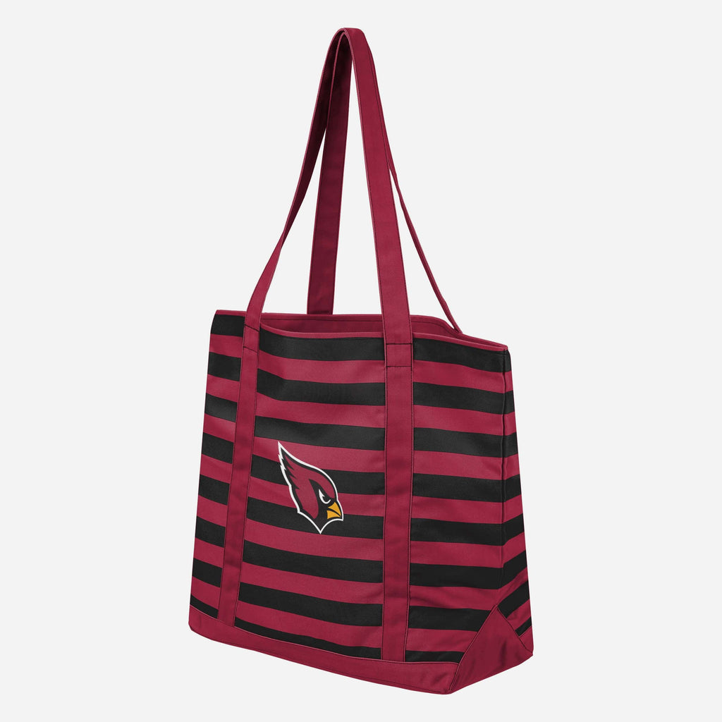 Arizona Cardinals Team Stripe Canvas Tote Bag FOCO