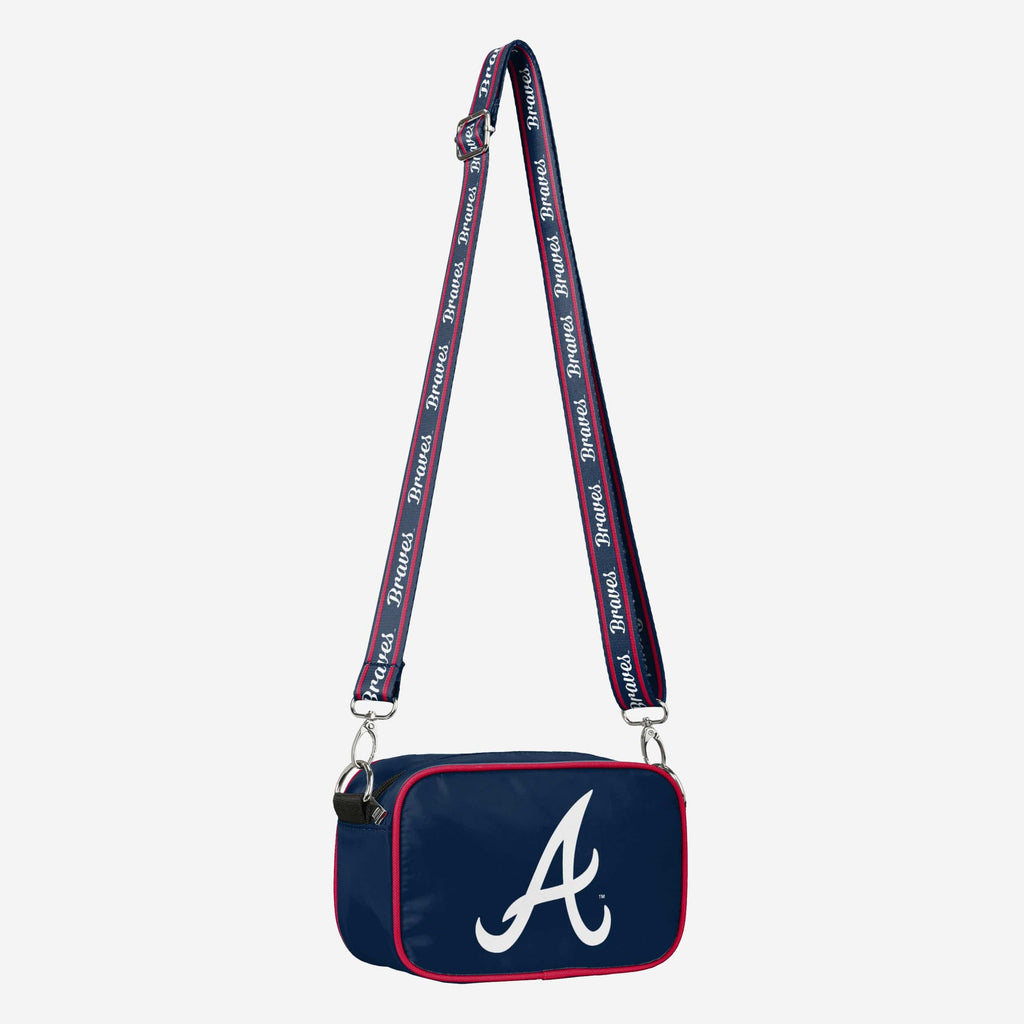 Atlanta Braves Team Logo Crossbody Bag FOCO