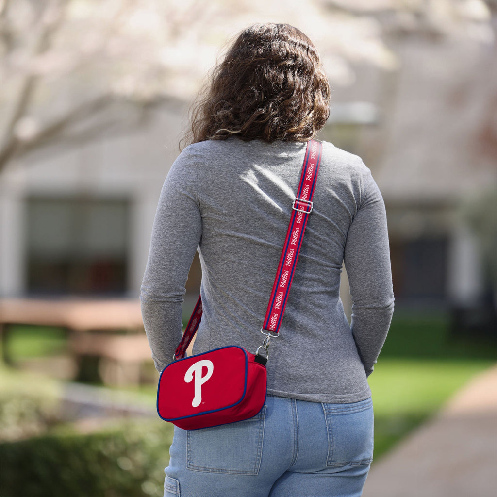 Philadelphia Phillies Team Logo Crossbody Bag FOCO