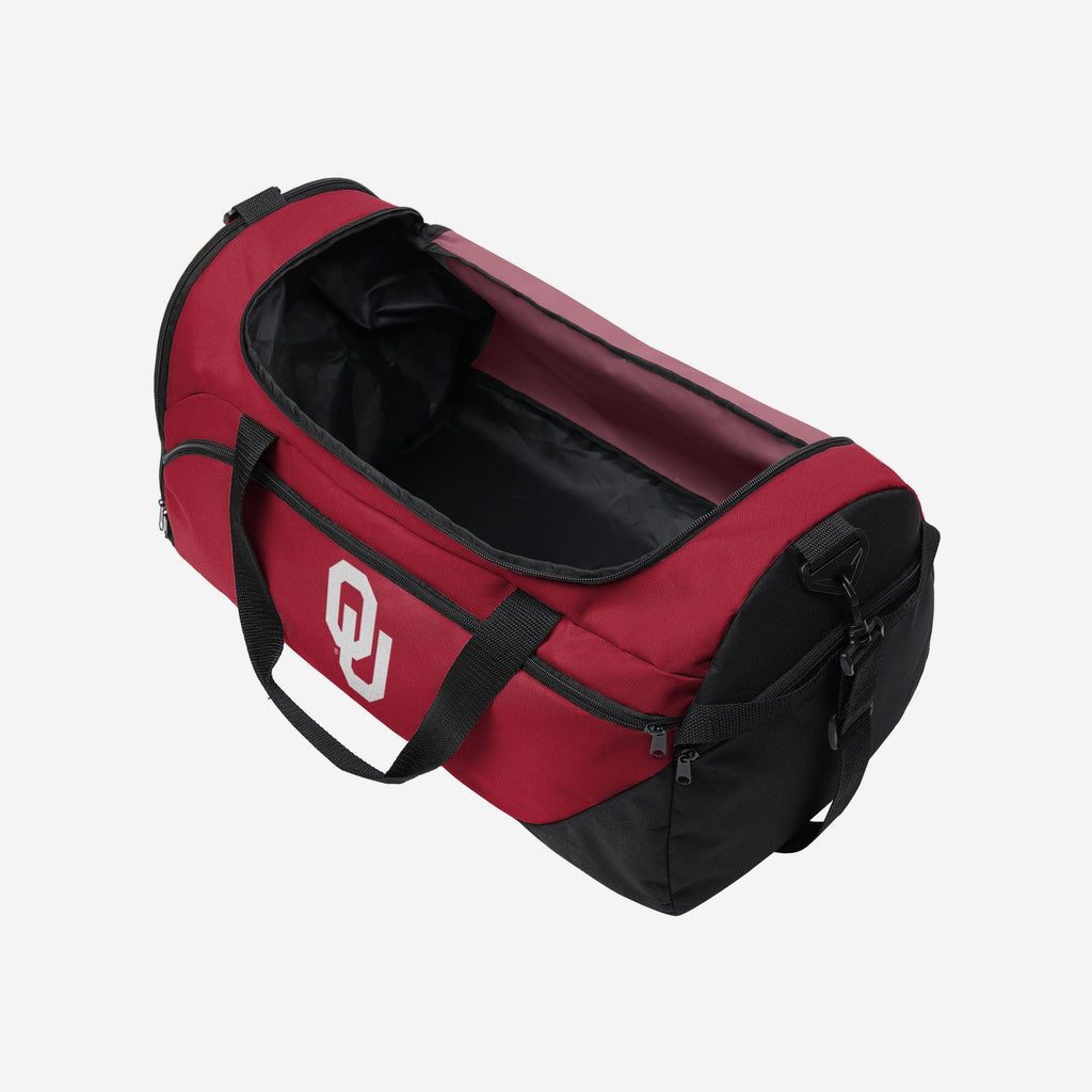 Oklahoma Sooners Solid Big Logo Duffle Bag FOCO