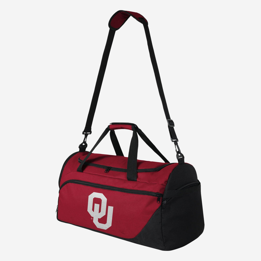 Oklahoma Sooners Solid Big Logo Duffle Bag FOCO