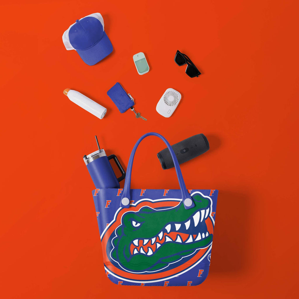 Florida Gators Big Logo Mini Print Tailgate Tote Bag FOCO