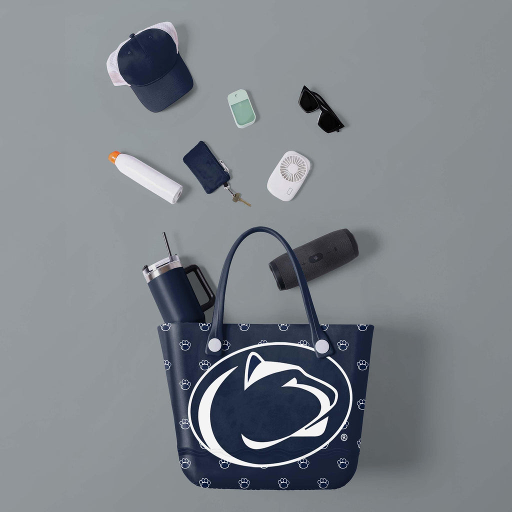 Penn State Nittany Lions Big Logo Mini Print Tailgate Tote Bag FOCO