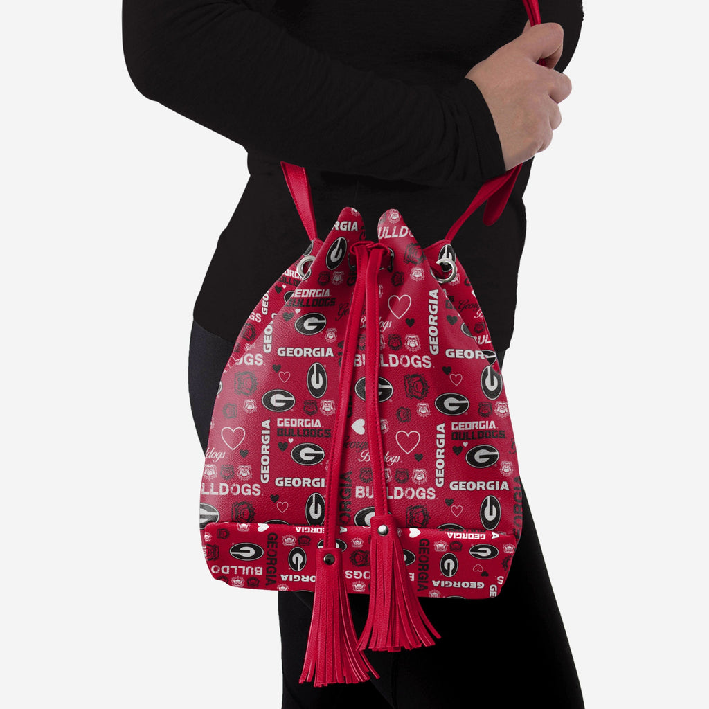 Georgia Bulldogs Logo Love Cinch Purse FOCO