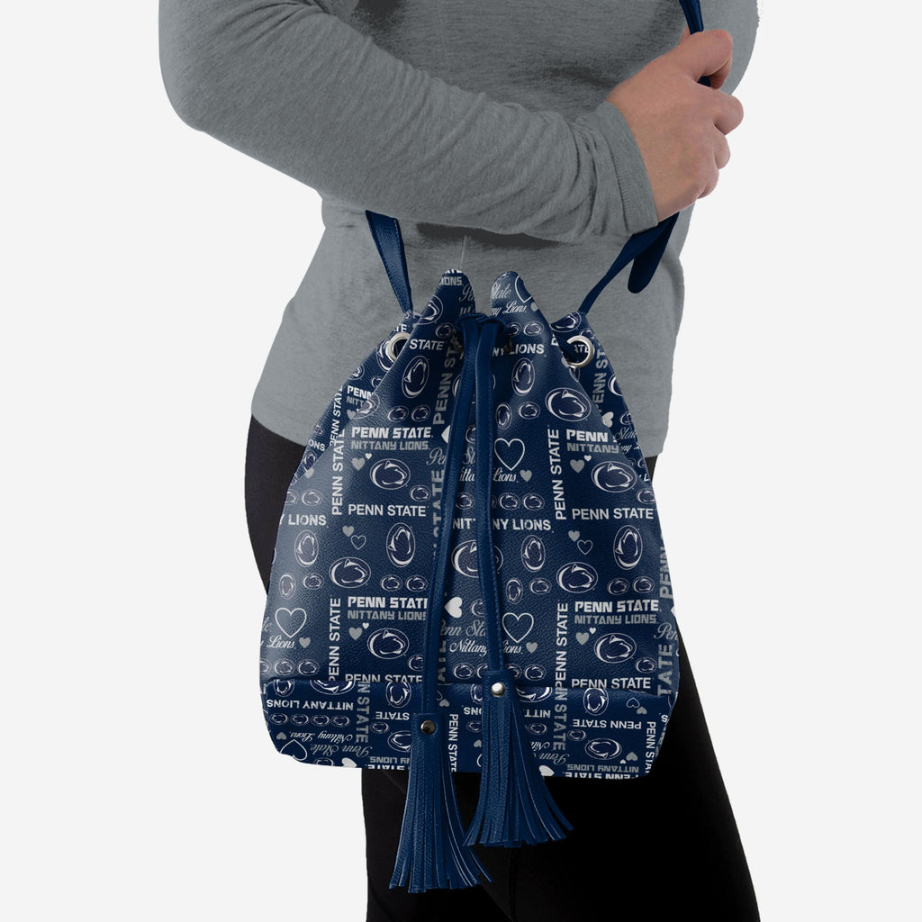 Penn State Nittany Lions Logo Love Cinch Purse FOCO