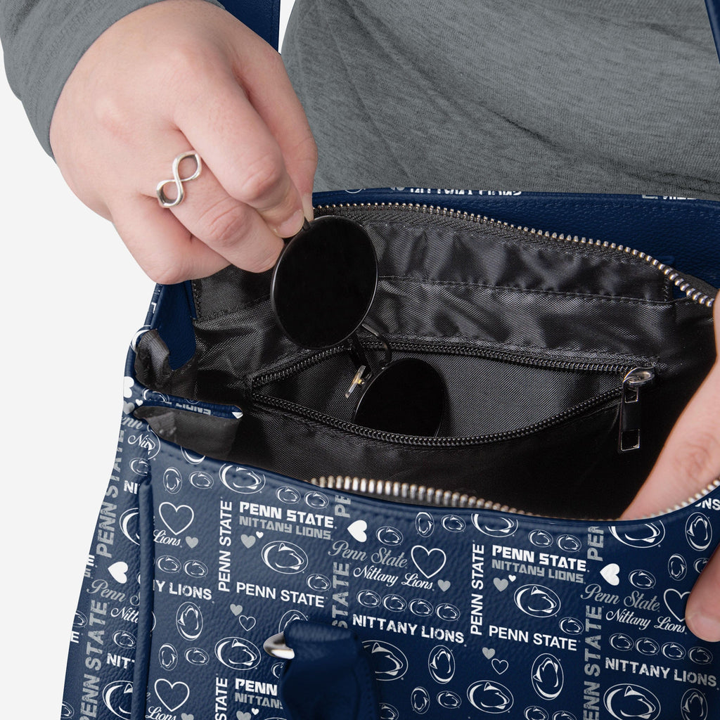 Penn State Nittany Lions Logo Love Purse FOCO