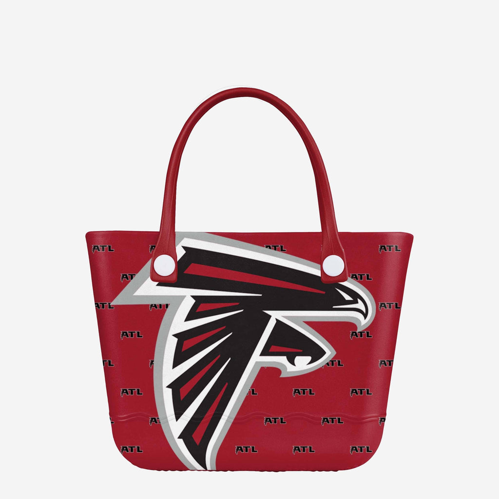 Atlanta Falcons Big Logo Mini Print Tailgate Tote Bag FOCO