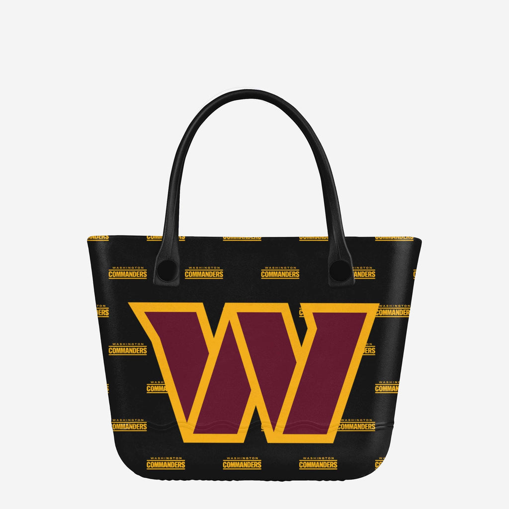 Washington Commanders Big Logo Mini Print Tailgate Tote Bag FOCO