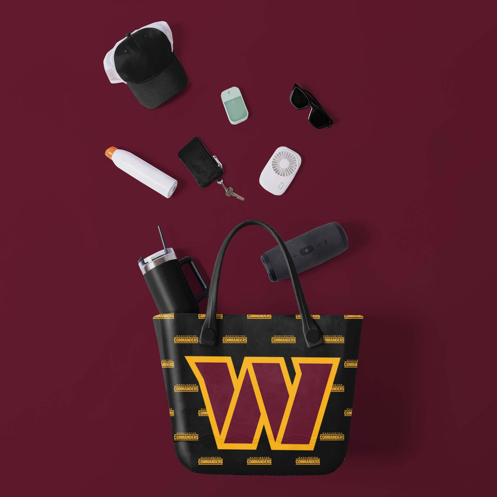 Washington Commanders Big Logo Mini Print Tailgate Tote Bag FOCO