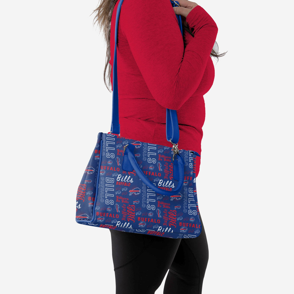 Buffalo Bills Spirited Style Printed Collection Purse FOCO