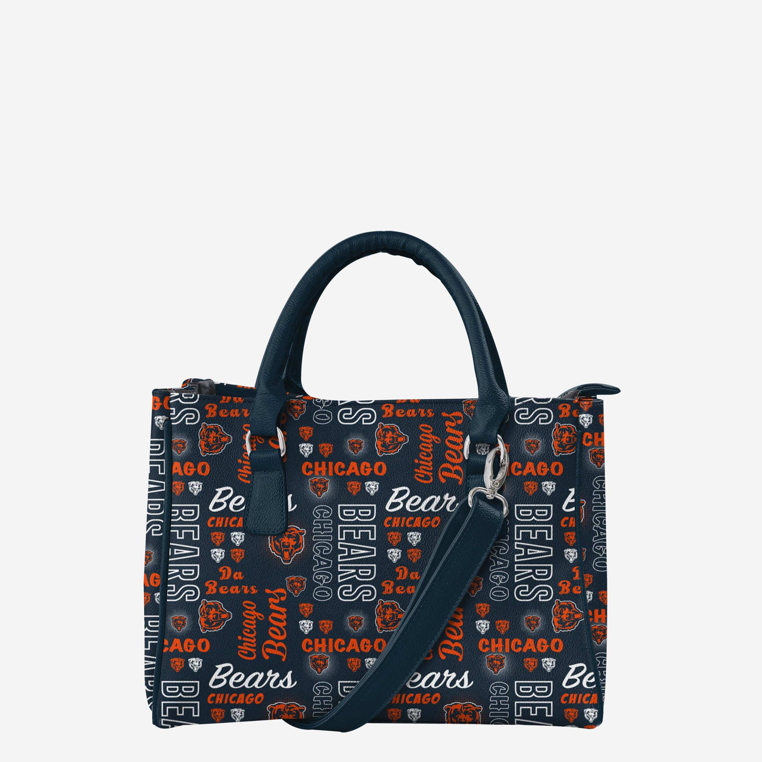 Chicago Bears Spirited Style Printed Collection Purse FOCO