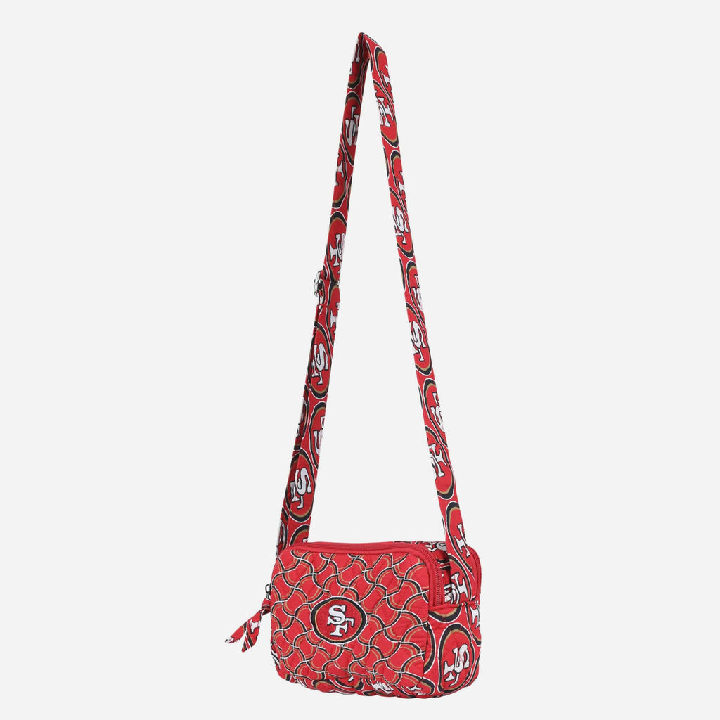San Francisco 49ers Quilted Crossbody Bag FOCO